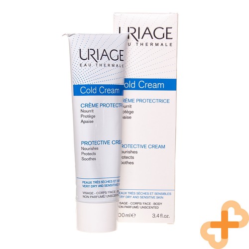 Uriage Cold Cream Protective 100ml Very Dry Sensitive Skin Softening ...