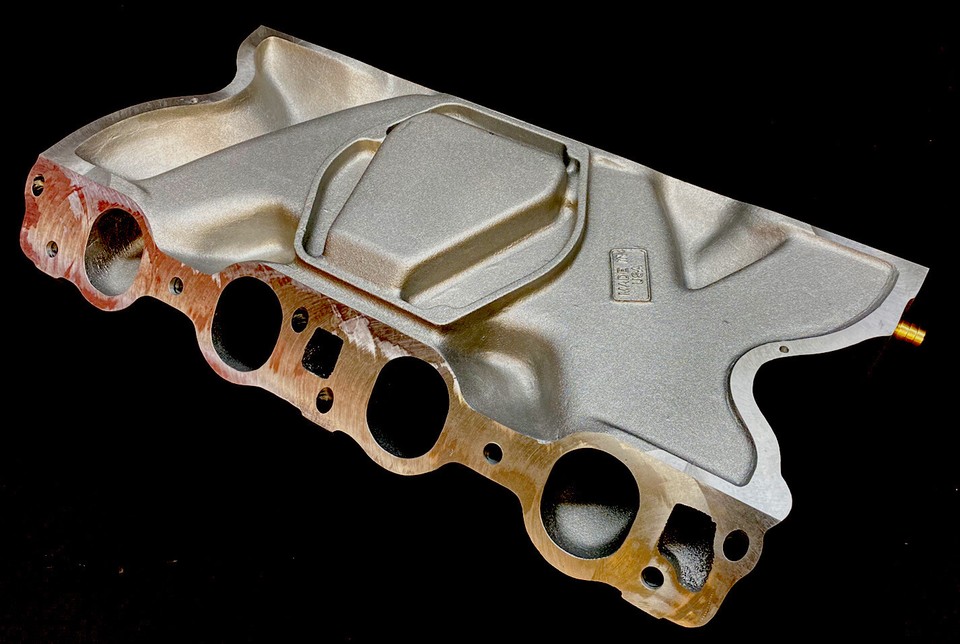 Blue Thunder 429 Cobra Jet Ford 4 Barrel Intake Manifold With Heat ...