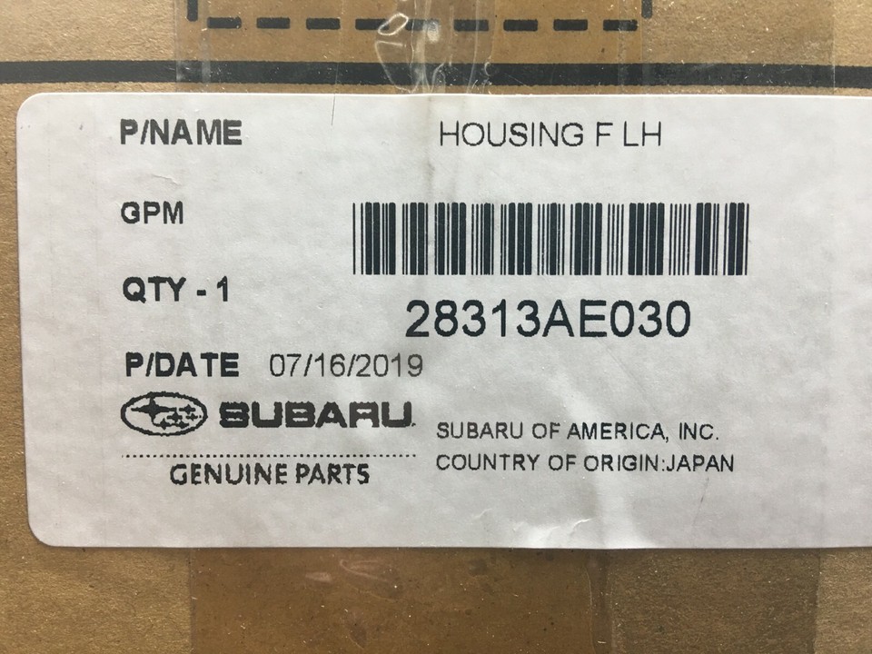 2000-2008 Subaru Front Left Side Axle Steering Knuckle Spindle ...