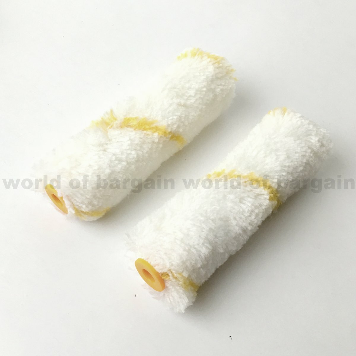 4" inch Mini Paint Roller Handle with 2 Refills Cover Soft 1/2" NAP ...