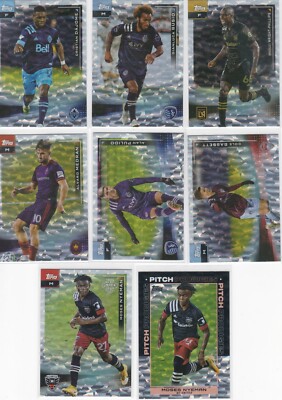 2020-21 Topps MLS Soccer Icy White Parallel (8) Card Lot | eBay