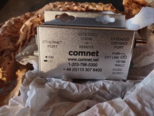 Comnet CLFE1EOC 1 CH Ethernet Over Coax Extender W/pass-through Poe for sale online | eBay