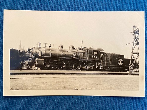 Great Northern Railway Train Engine Locomotive No. 1454 Antique Photo ...