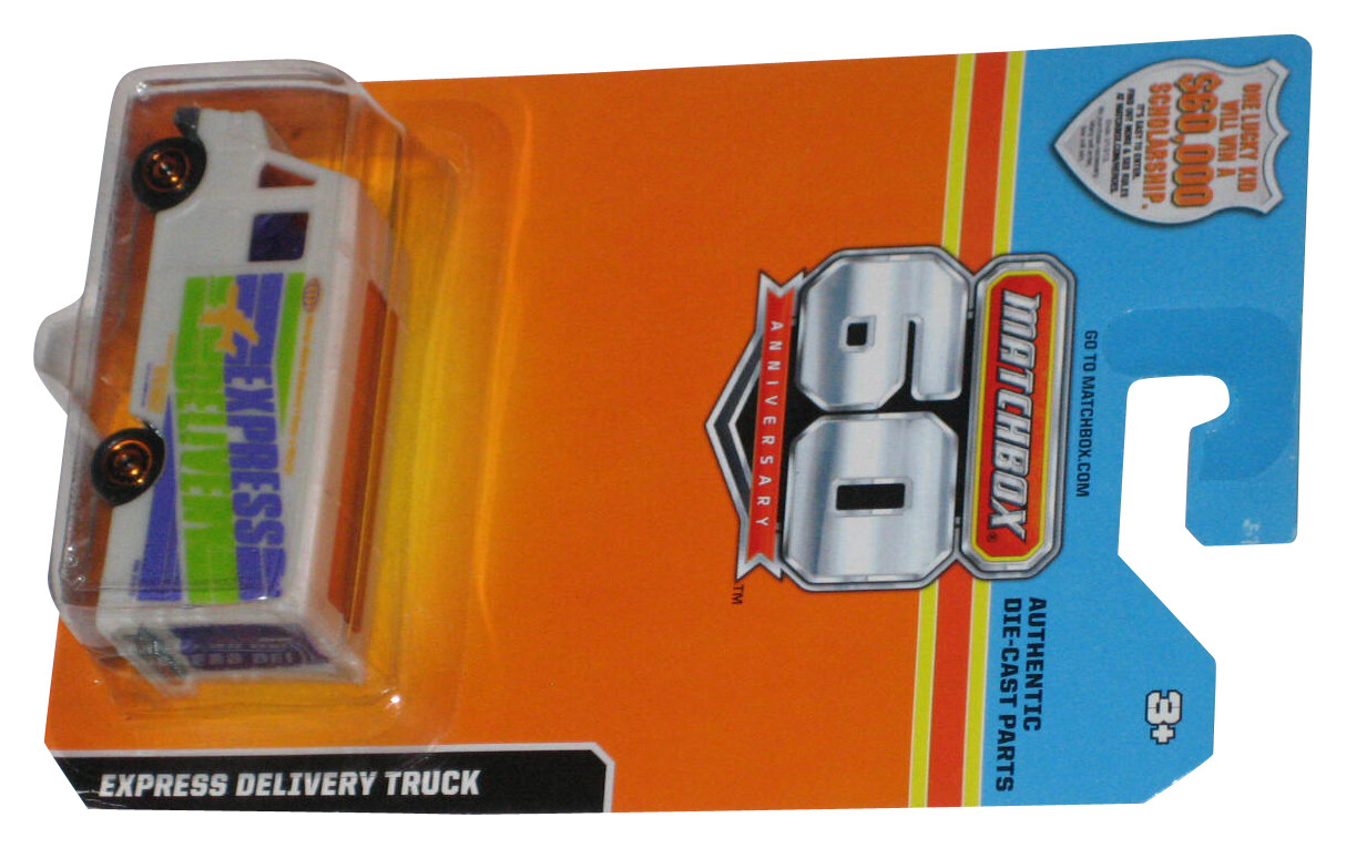 Matchbox Express Delivery (2012) Mattel 60th White Die-Cast Toy Truck ...
