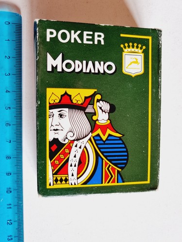 Cards Playing Cards Sealed Poker Modiano Bridge Original Vintage - New ...