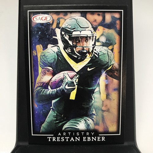 TRESTAN EBNER 2022 Sage Artistry Football Black insert RC #84 Baylor | eBay