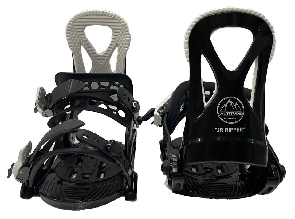 BOYS LIL' RIPPER BEGINNER SNOWBOARD 110CM W/ JR RIPPER (BLACK) BINDINGS ...