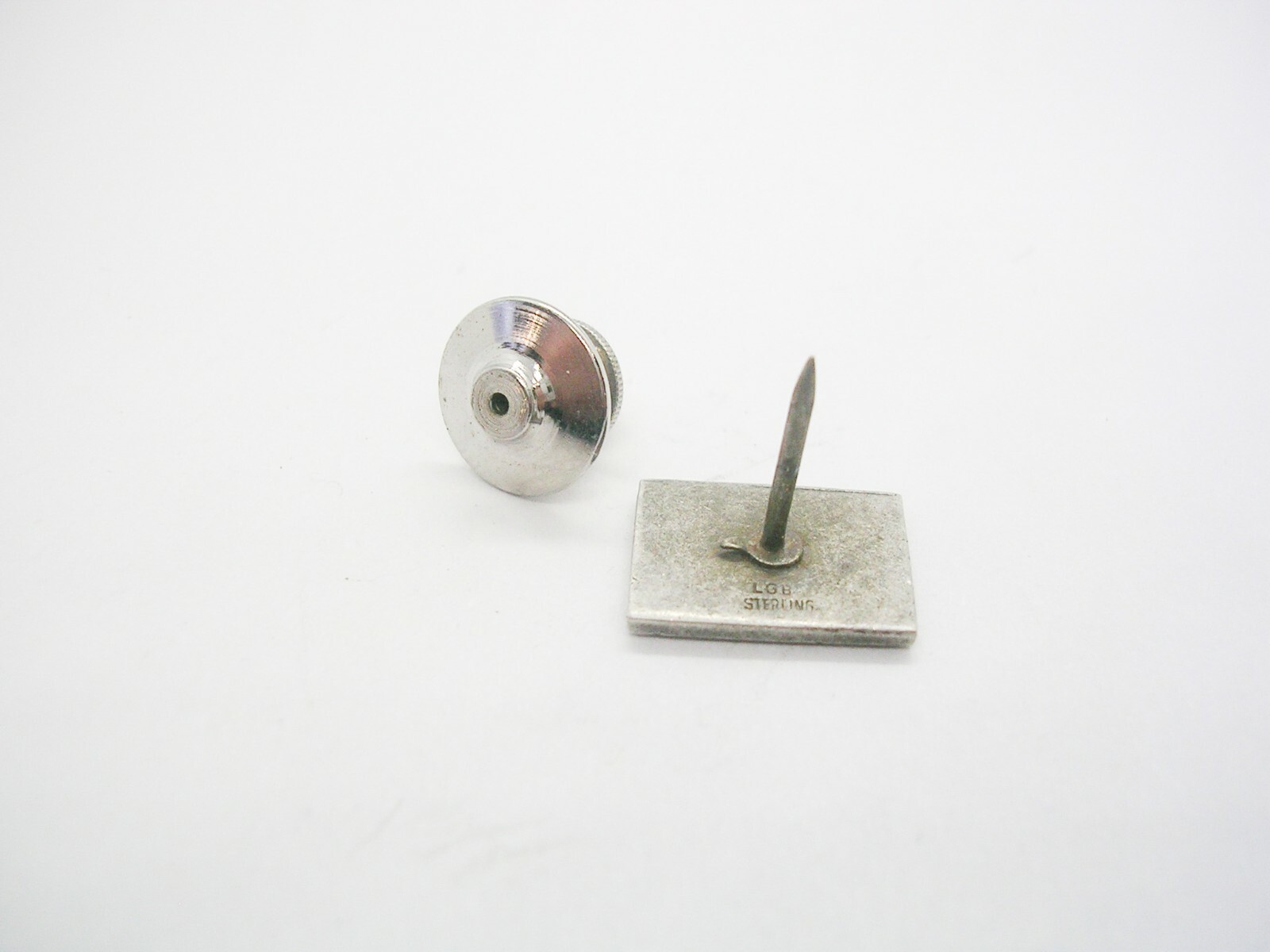 Vintage Sterling Silver Service Award Pin Tie Tack | eBay