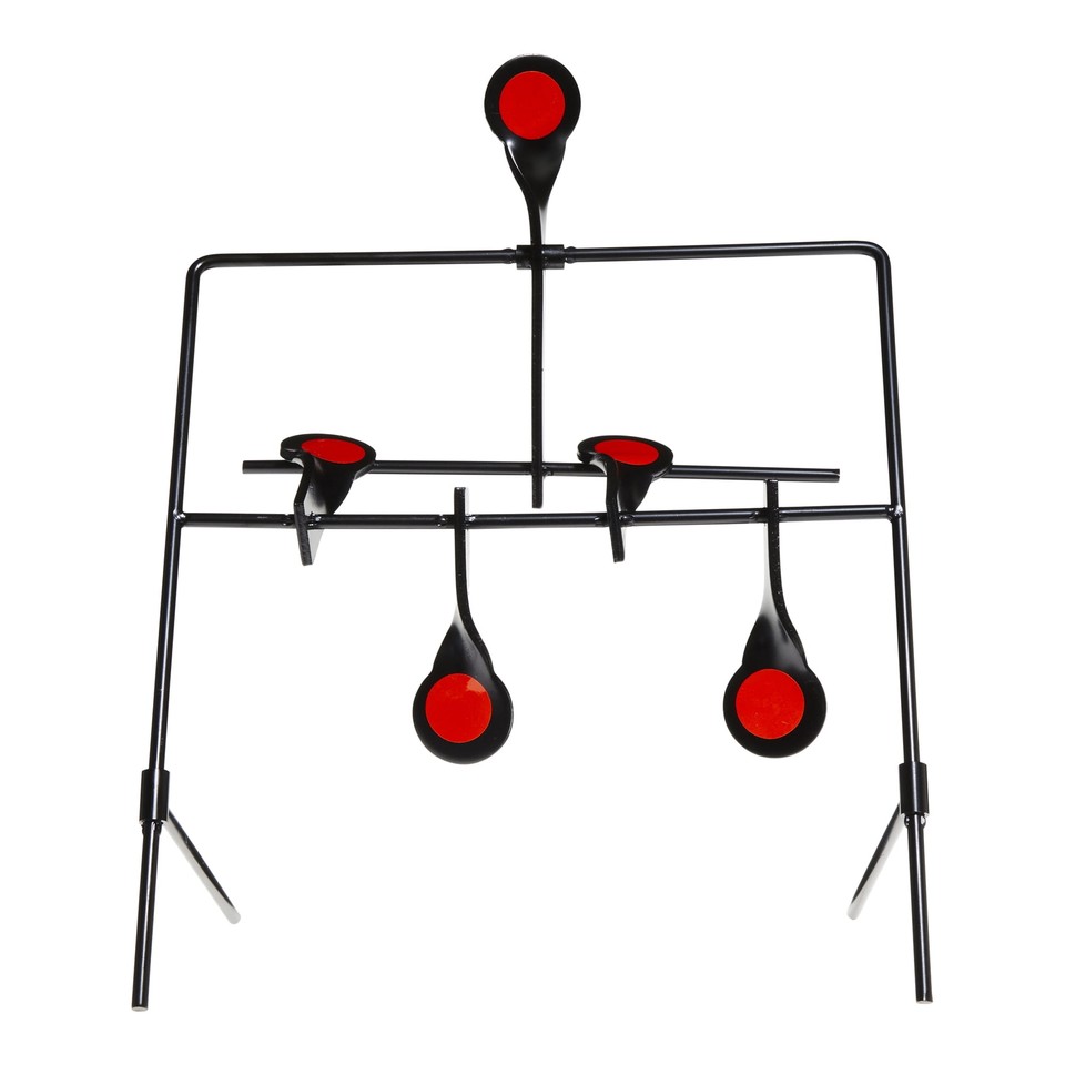 Spinning Shooting Targets .22 Caliber - Black Circle, 1.5" Steel, 1 ...