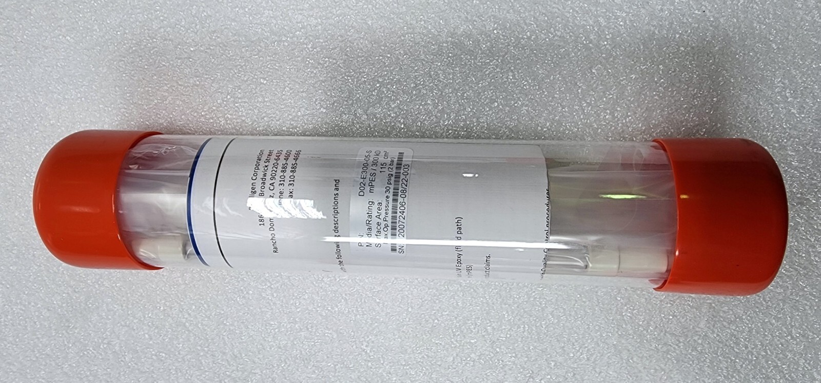 Repligen D02-E300-05-S, MIDIKROS 20CM 300kD MPES 0.5MM FLLXFLL 1/PK ...