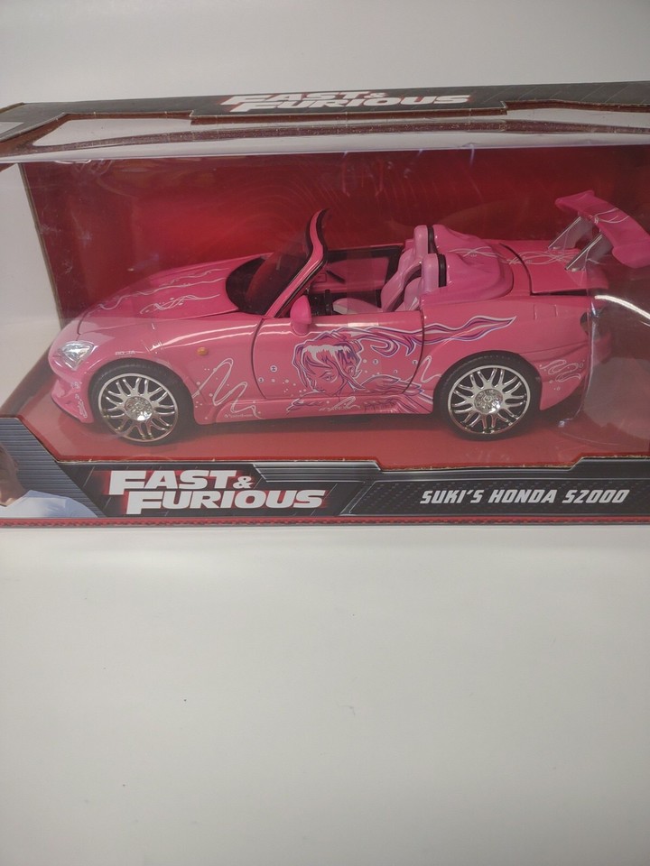 Fast & Furious Suki's Honda S2000 S2K Jada Pink Diecast Car NEW | eBay