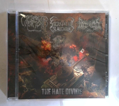 COATHANGER ABORTION / SACRIFICIAL SLAUGHTER / ROTTENNESS, Hate Divide ...
