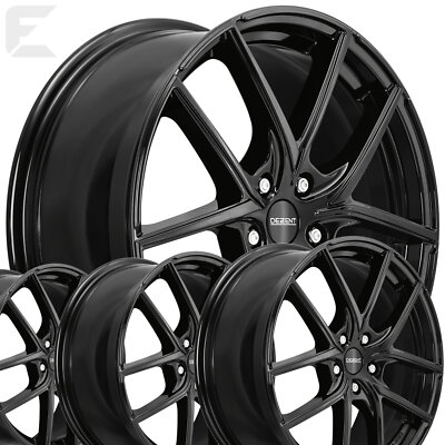 Alufelgen Satz für Ford Puma in 17 Zoll TO black Räder Felgen mit ABE ...