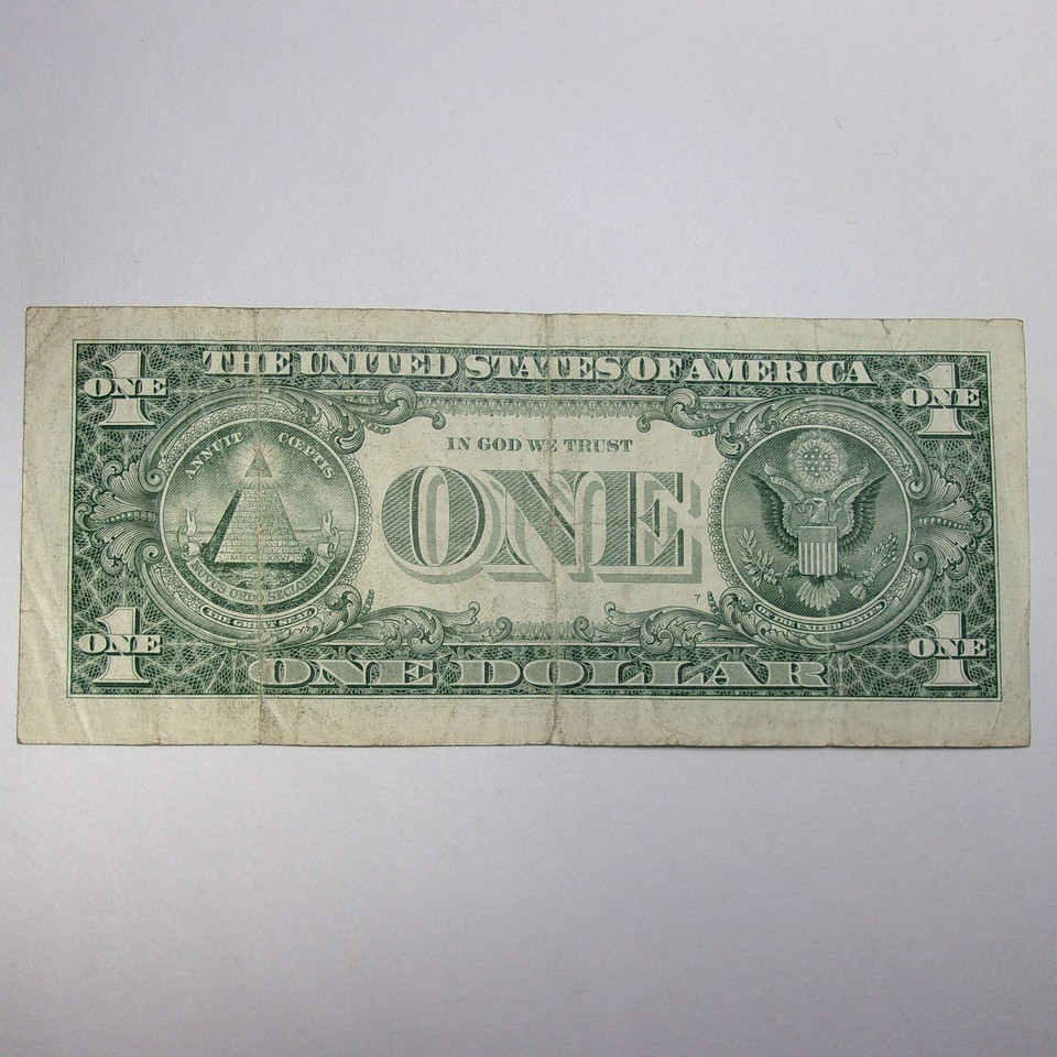 $1.00 Star Note 2013-K from Dallas Texas FRB with a Low back plate #7 ...