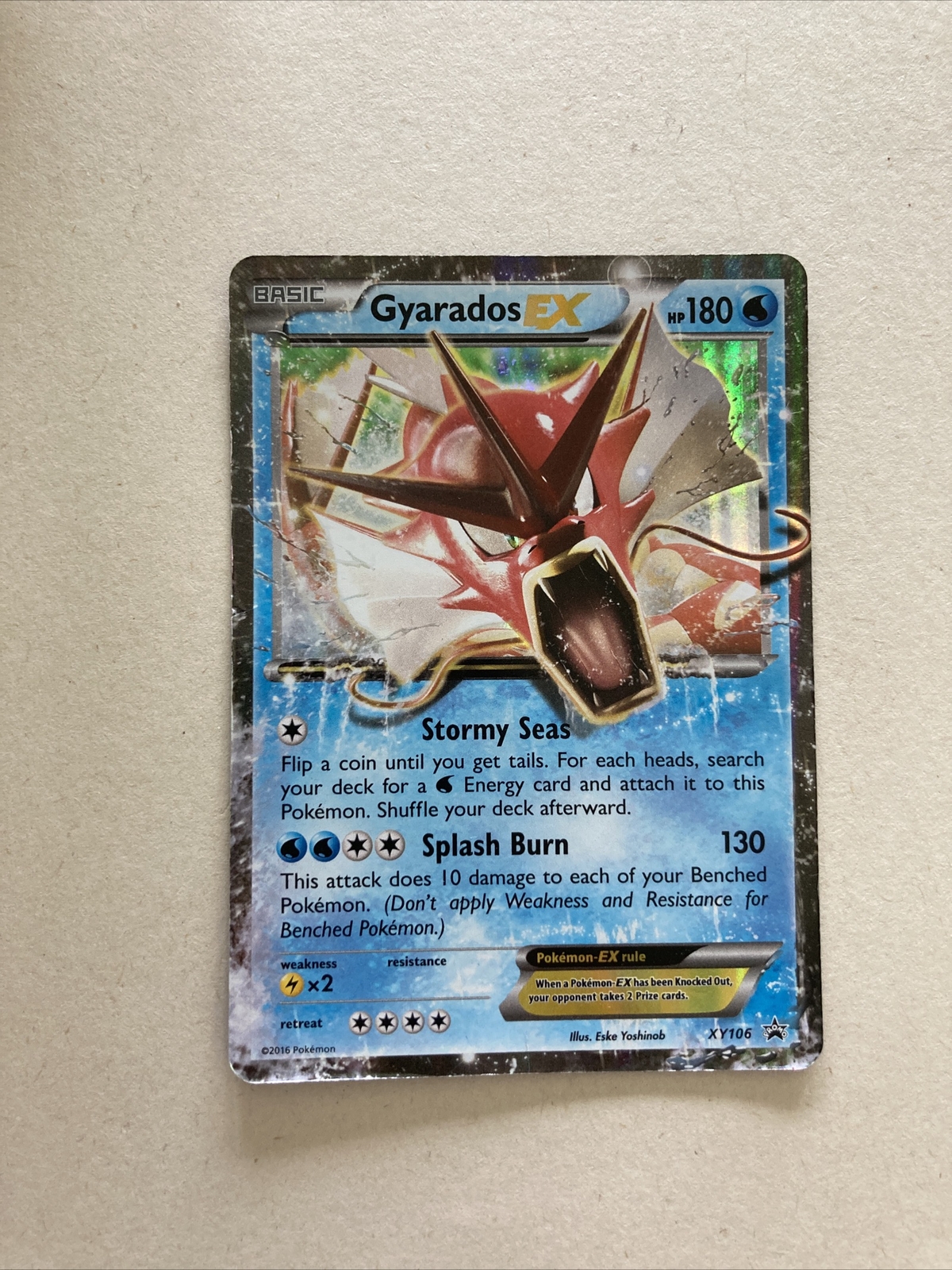 Pokémon TCG Gyarados EX XY XY106 Holo Promo Promo for sale online | eBay