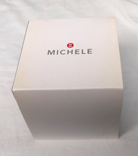 MICHELE Gray Watch Box Storage Case Complete Set Instructions Manual, Pillow, ID | eBay