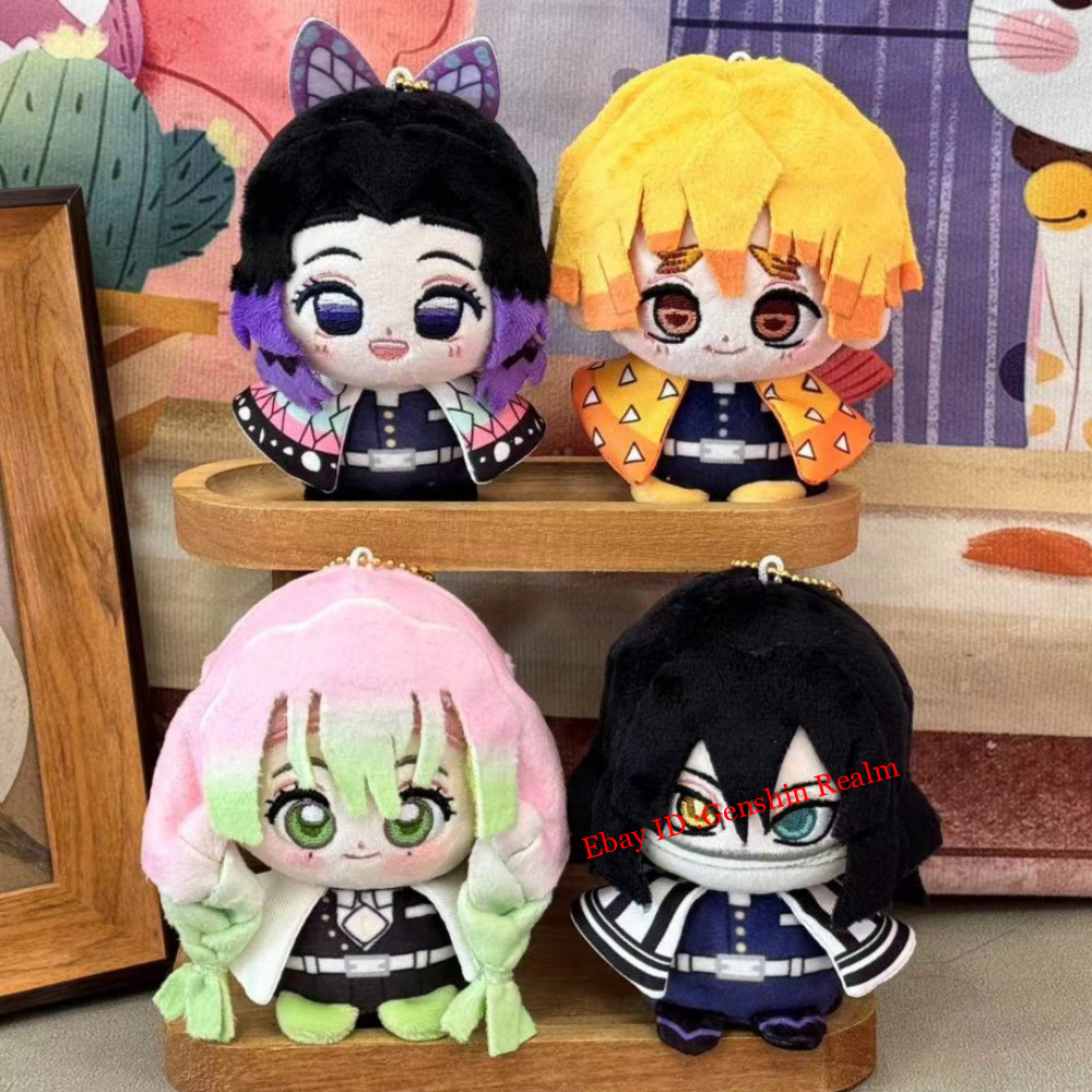 Anime Demon Slayer Kochou Shinobu Rag Doll Plush Bag Pendant Doll ...