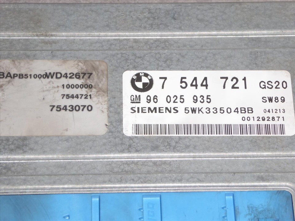 BMW 24607552700, 7544721, 5WK33504BB | eBay