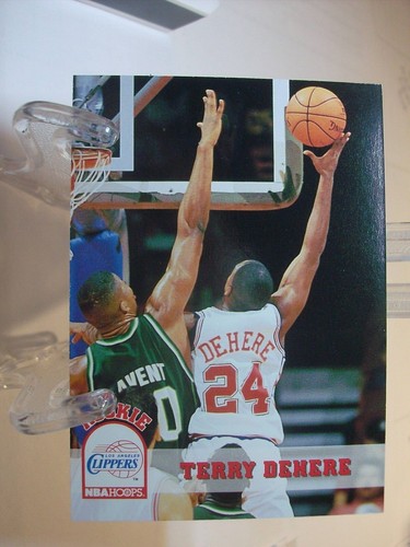 1993-94 SkyBox NBA Hoops #351 - Terry Dehere ROO, RC Los Angeles ...