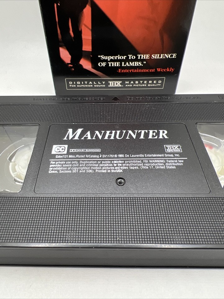 Manhunter (VHS, 2001, Full Frame Theatrical Version) 13131176131| eBay