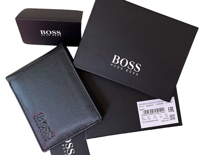Hugo Boss Original Men's Leather Wallet for Credit Card, Notes & Coins ...
