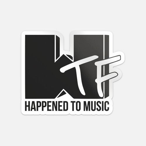 WTF Happened To Music Car Bumper Vinyl Sticker Decal | eBay