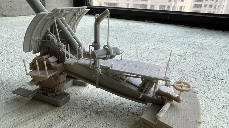 3D Printed 1/72/87/144 WWI German Big Bertha Gun Unpainted Model Kit ...