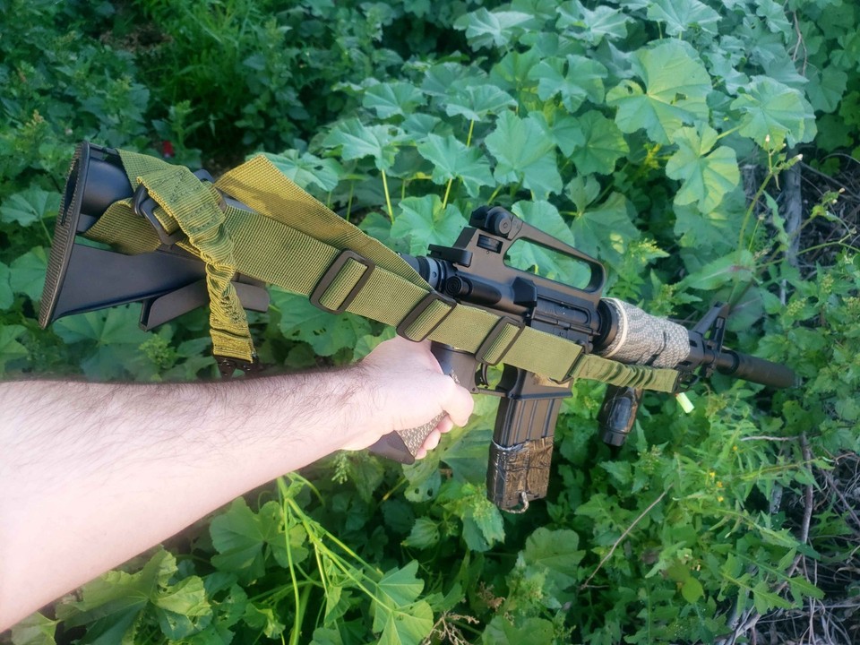 Airsoft E&C M733 Airsoft Gun Starter AEG Black Full Metal Realistic ...