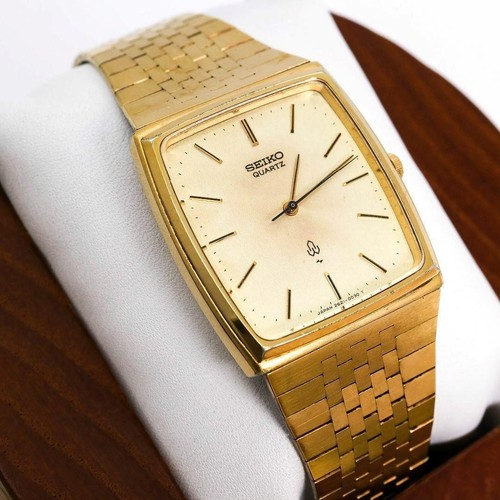 [New Battery] SEIKO SGP Antique Quartz Crystal Mark Gold / 2621-5020 | eBay