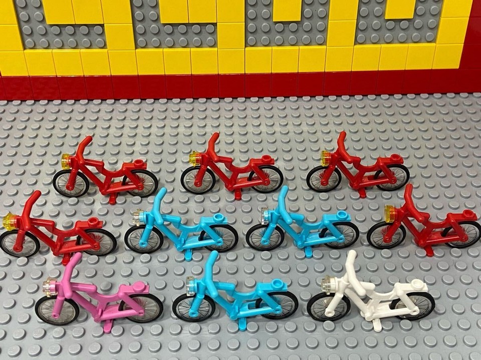 Lego Bicycles D22502 , 10 Large Pieces, Mountain Bike, Cycling, City | eBay