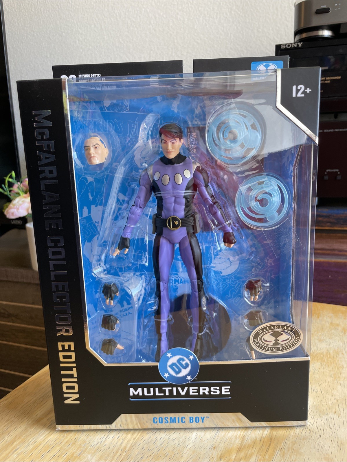 IN HAND McFarlane DC Multiverse Cosmic Boy 1/10 Action Figure Platinum ...