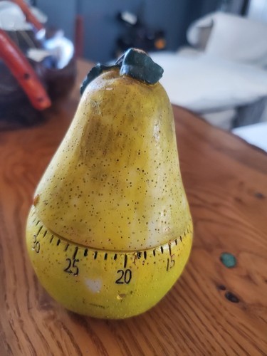 Vintage Pear Shape Kitchen Timer | eBay