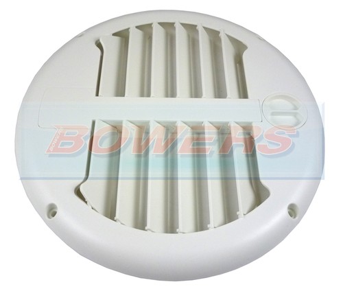 WHITE INTERNAL CLOSEABLE AIR VENT FOR MOTORISED VAN ROOF FAN AIR VENT ...