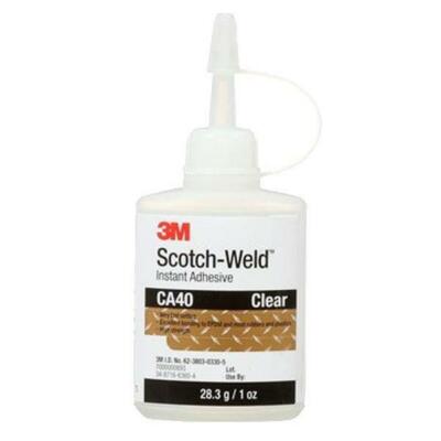 3M Scotch-Weld Instant Adhesive CA40 Super Glue Clear Fast Setting ...