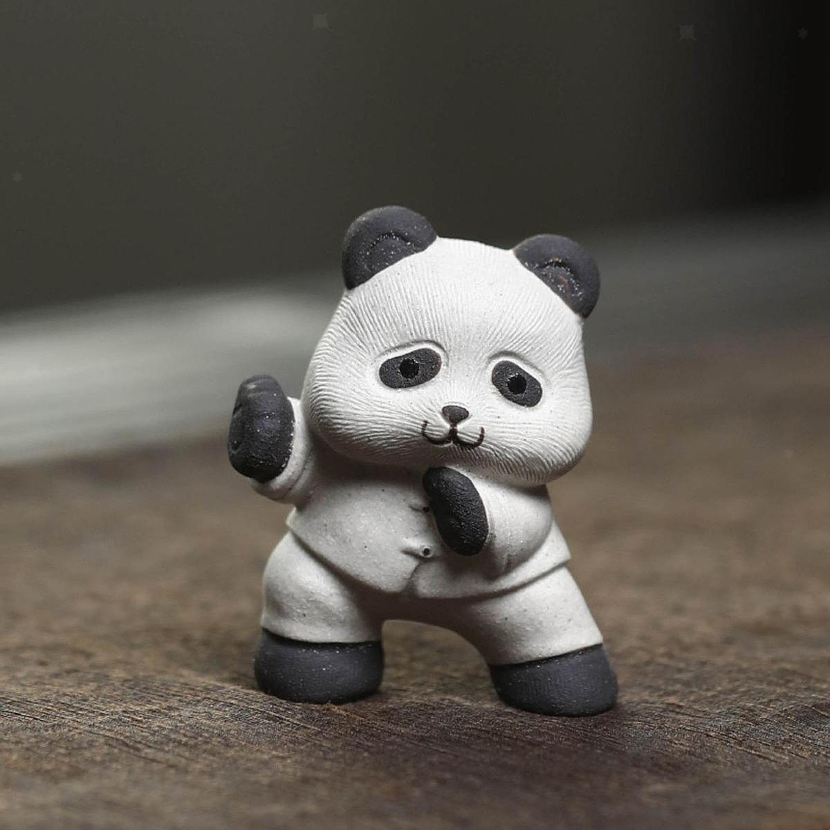 Panda Bear Air Dry Clay Used Air Dry Clay And Paint To Create This