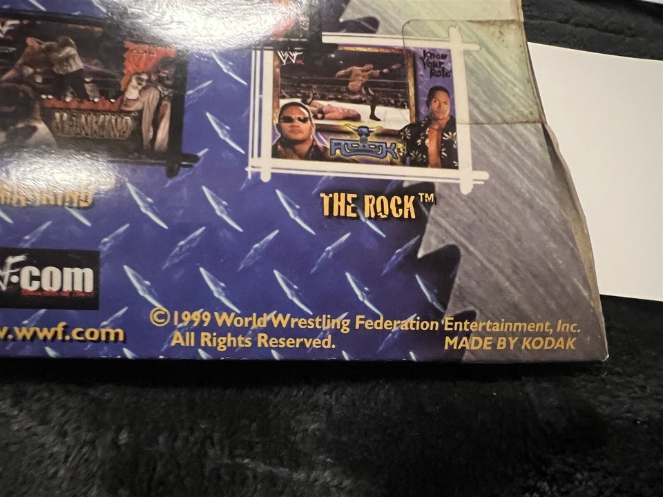 1999 WWF WF MOTION CARD MANKIND "THE MANDIBLE CLAW" | eBay UK