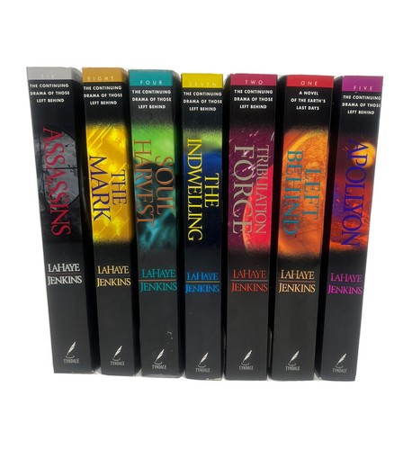 LEFT BEHIND Series # 1-8 Original Paperback Books LAHAYE JENKINS Lot Of ...