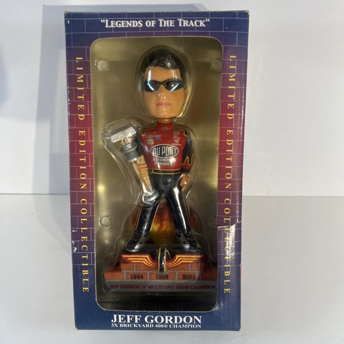 NASCAR Jeff Gordon #24 Bobble Head Forever Legends of the Track Limited ...