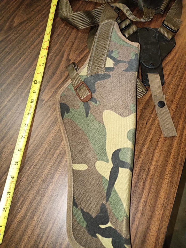 Uncle Mike's Sidekick Camo Shoulder Holster Size 4 for Scoped Revolver ...