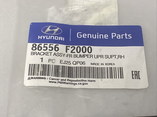 Hyundai OEM 17-18 Elantra Front Bumper Grille Grill-upper Support ...