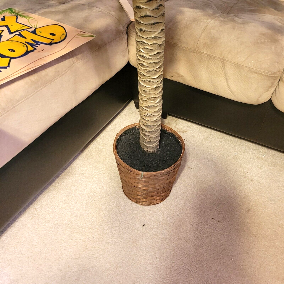 CORONA BEER HOTLINE COMMERCIAL ARTIFICIAL FAUX POTTED PALM TREE FILM ...