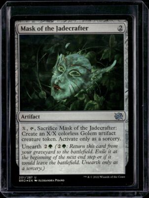 Mask of the Jadecrafter - 201 - Foil - BRO - NM - MTG Magic the ...