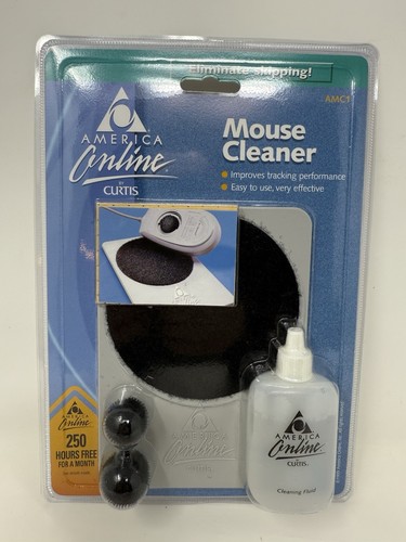 Vintage America Online AOL Promo Mouse Cleaner | eBay