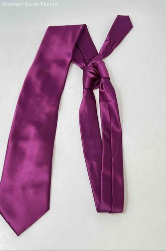 Pierre Cardin Mens Purple Keeper Loop Adjustable Formal Pointed Tie | eBay