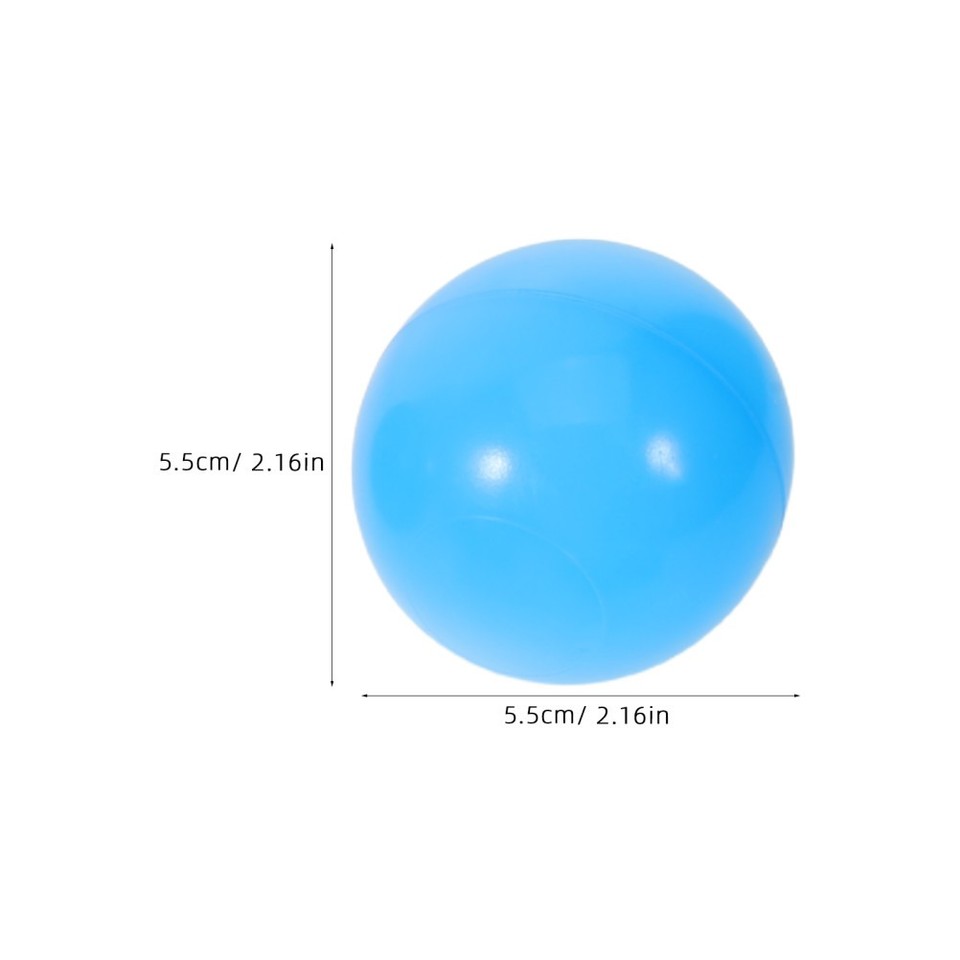 100pcs Ball Pit Balls Crush Proof: 2inch Plastic Toy for Play Tent ...