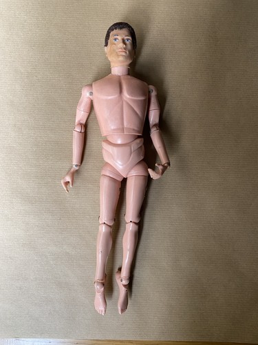 Original Palitoy 1964 Action Man Flock Brown Hair Hard Hands | eBay