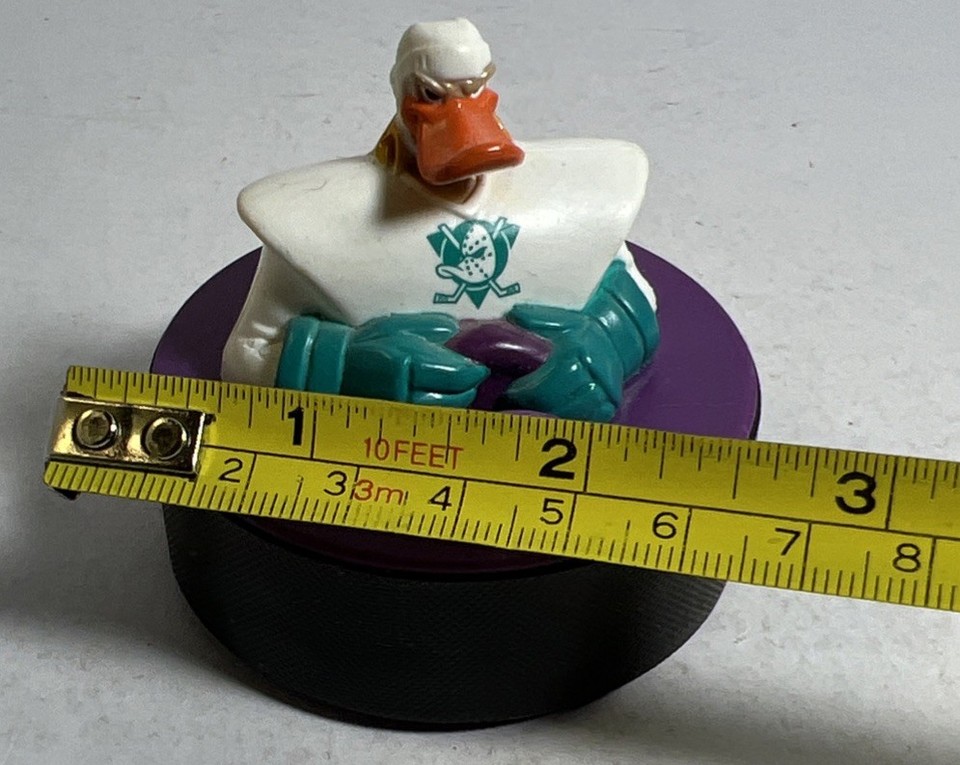 Vintage 1990s McDonald's Disney The Mighty Ducks Puck Shape Toy Figure ...
