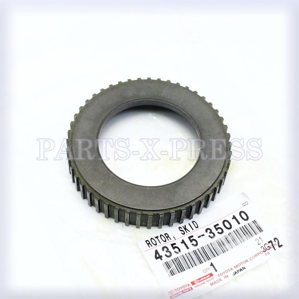 NEW GENUINE OEM TOYOTA ABS ROTOR WHEEL SPEED SENSOR FRONT TONE RING ...