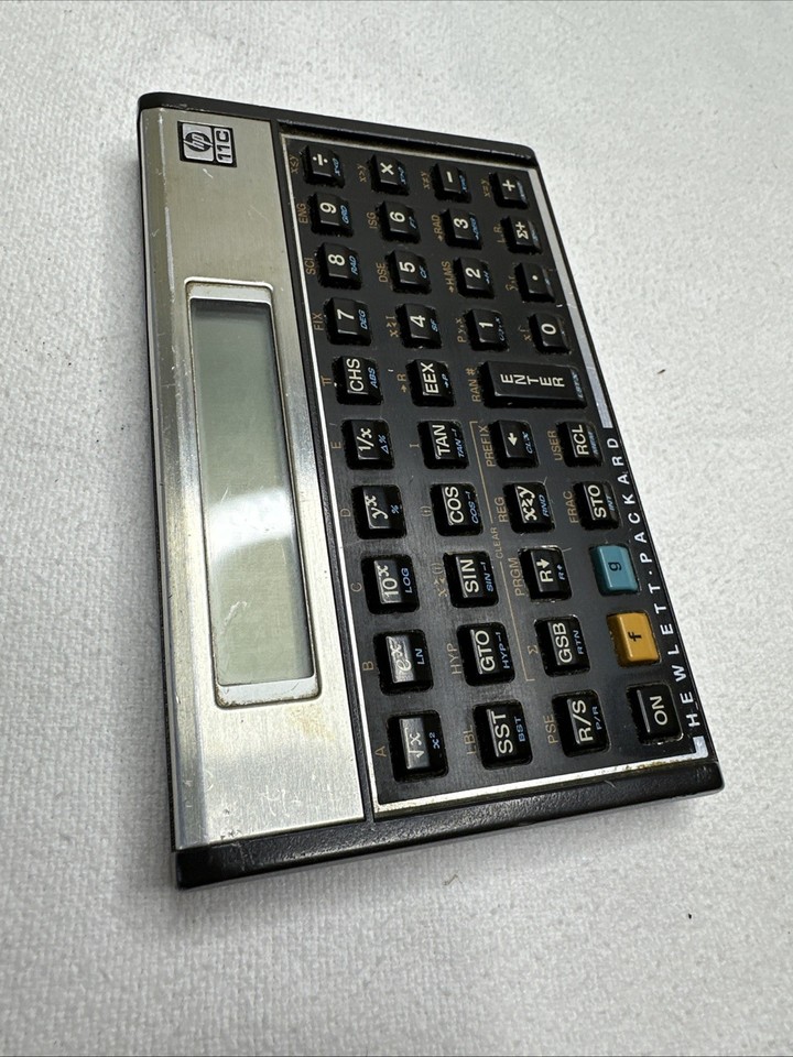 Hewlett Packard HP 11C Scientific Calculator -ROUGH SHAPE | eBay