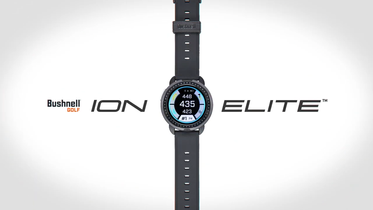 Bushnell iON Elite (Black) Touchscreen Golf GPS Watch with Slope & 38K ...